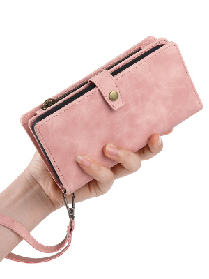 Amazon.com: TwoHead for Samsung Galaxy S24 Plus Wallet Case with Card Holder, Detachable ...