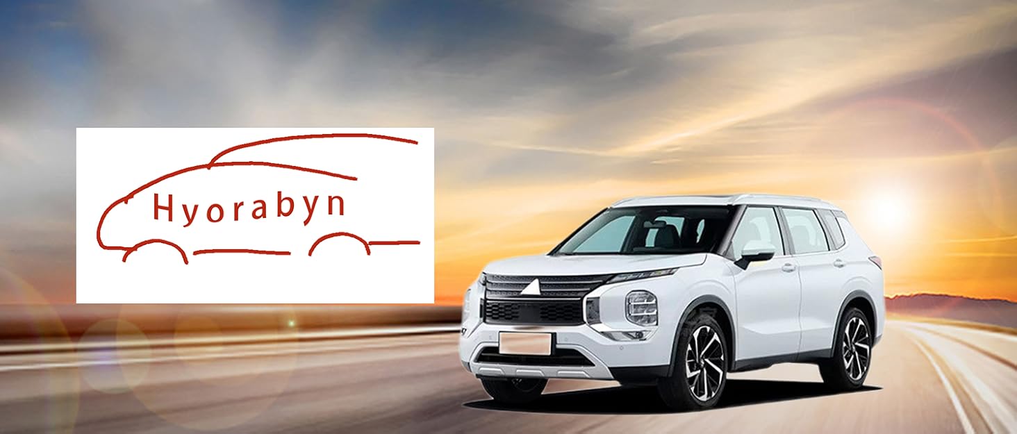 Amazon | Hyorabyn 新型 アウトランダー GN0W GN系 PHEV 2021.12~現行専用 カーボン柄視界確保 雨除けバックミラー 装飾パーツ 防塵 防水バイザー ドレス ...