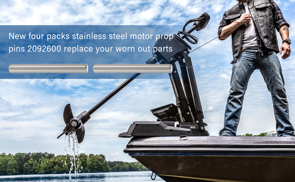 Amazon.com: GRONGU Motor Prop Pins 2092600 Compatible with Minn Kota Motors Fits for Minnkota ...