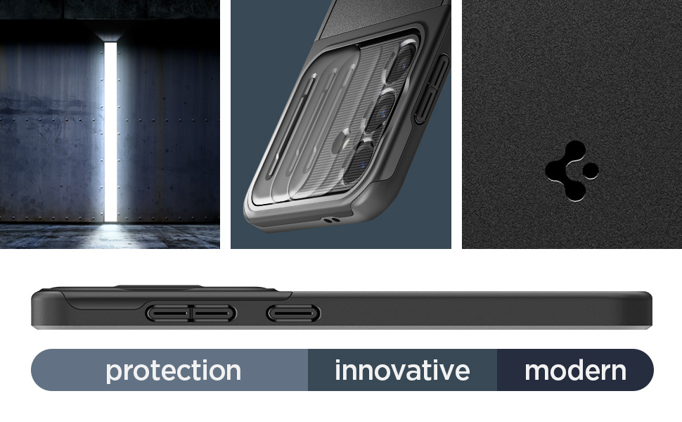 Spigen Funda para Samsung Galaxy Galaaxy S24: Optik Armor [Protección de la cámara] [Diseñado ...