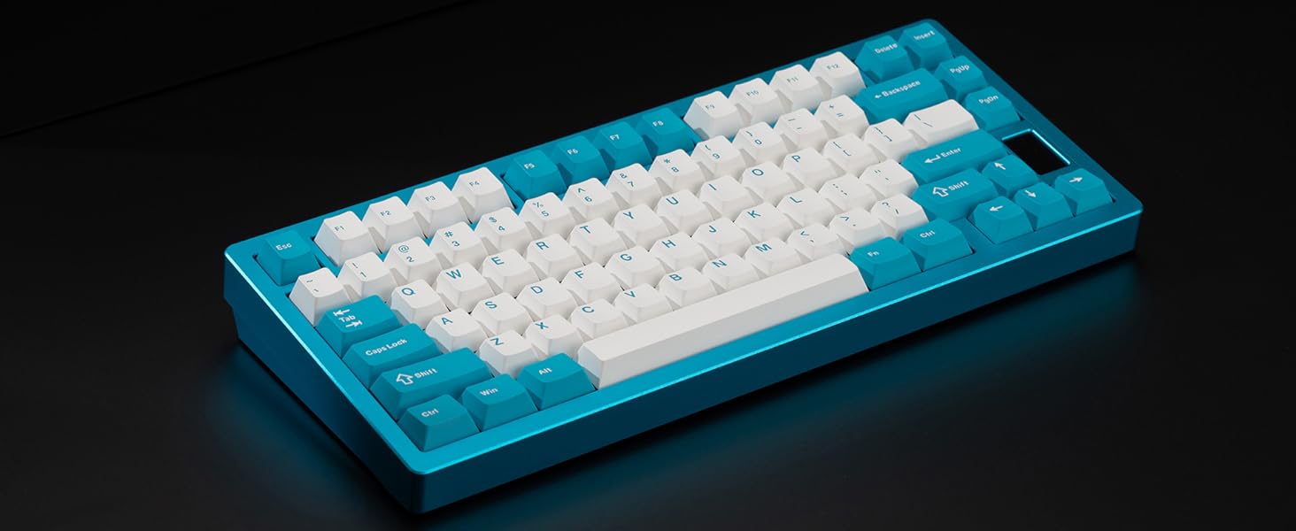 Amazon.com: Chilkey ND75 Aluminum Keyboard 75% Percent Wireless Gaming ...