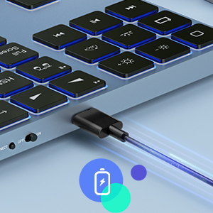 Amazon.com: Dlinda Wireless Keyboard for Procreate, Procreate Keyboard ...