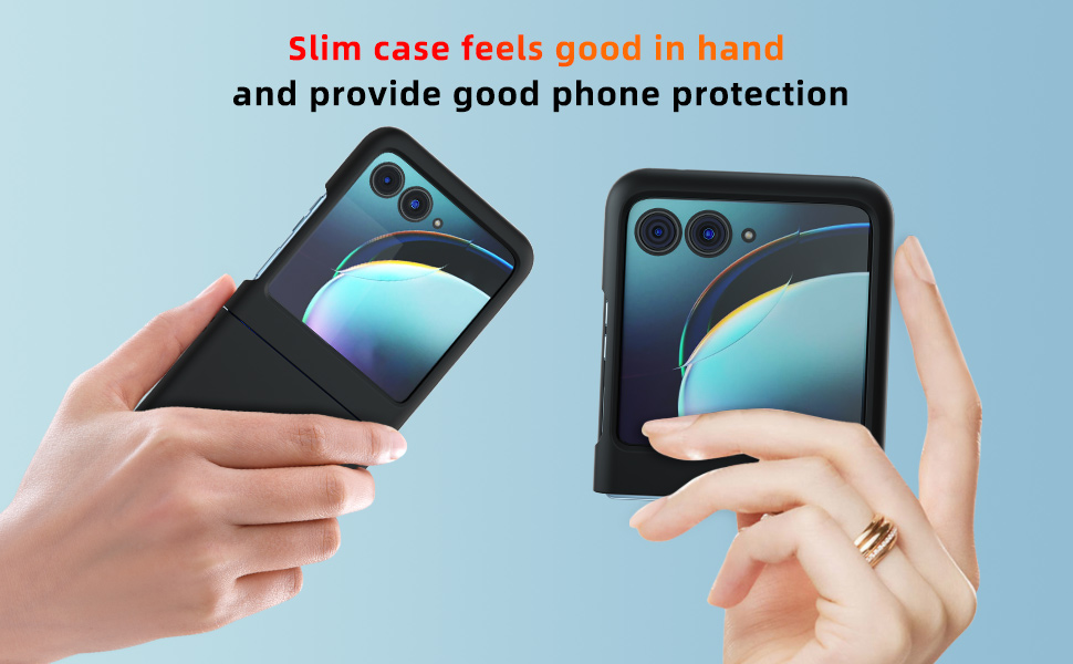 Amazon.com: Foluu (Upgraded Slim Fit Case for Motorola Razr Plus 2023, Ultra Thin Matte PC with ...