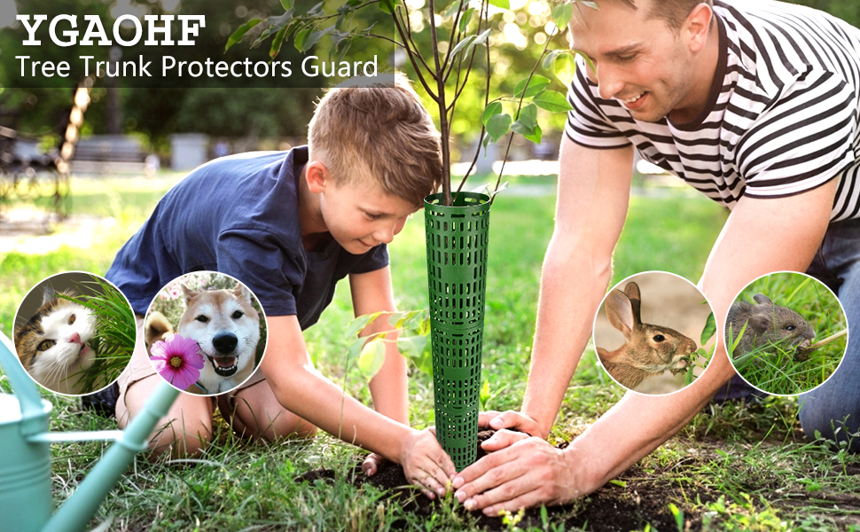 Amazon.com : YGAOHF Tree Trunk Protector - 20 Pack Tree Guard Protector ...