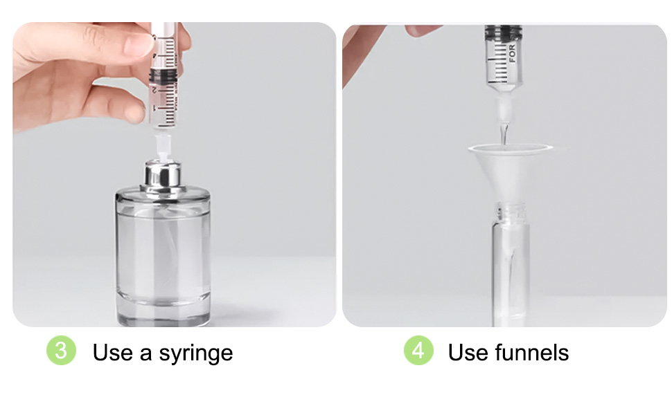 Amazon.com: AxiyanX 5ml Spray Bottle,10 Pcs Mini Spray Bottle,Refillable Small Perfume Spray ...