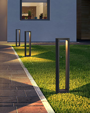 PAKEDANDUN Landscape Path Light, 32Inch Modern Outdoor Pathway Light 3000K Outdoor Walkway ...