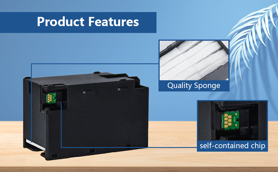 Amazon.com: AOTMENDI T6715 T6716 Ink Maintenance Box T6715 T6716 Waste Collector Unit Compatible ...