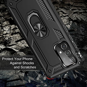 Yiakeng for Samsung A52s Phone Case, Samsung A52s Case with Screen Protector, Silicone ...