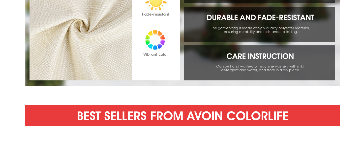 Amazon.com : AVOIN colorlife Let It Snow Snowflake Garden Flag 12x18 Inch Red Double Sided ...