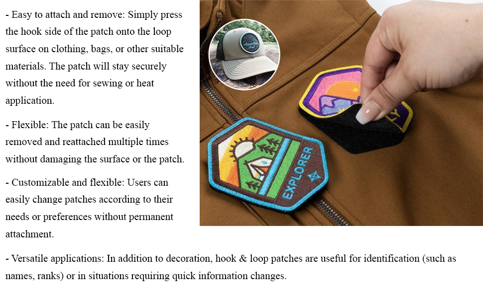 Amazon.com: Embroidered Patch - Custom Your Own Patches with Logo, Text, Artwork - Iron On, Sew ...