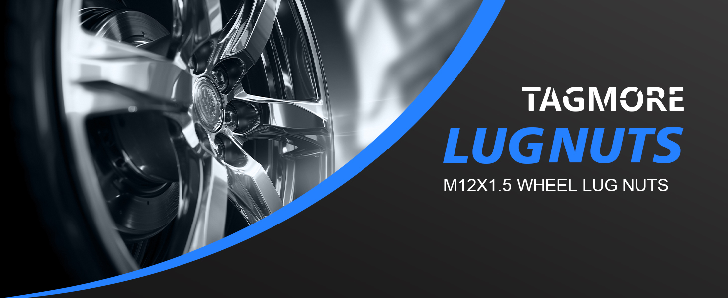 Amazon.com: TAGMORE M12X1.5 Lug Nuts - 20pcs Chrome Closed End Bulge Acorn Lug Nuts, Compatible ...