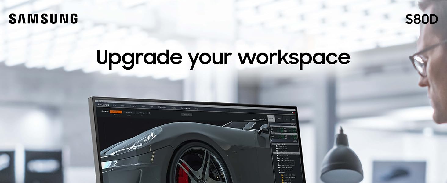 Amazon.com: SAMSUNG 27" ViewFinity S8 (S80D) Series 4K UHD High ...