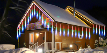 Number-one Meteor Shower Lights, LED Falling Rain Lights 30cm 8 Tube ...