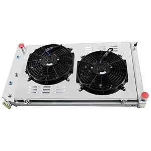 Amazon.com: OzCoolingParts 3 Row Core Aluminum Replacement DPI161 RAD161 Radiator + 2 x 12" Fan ...