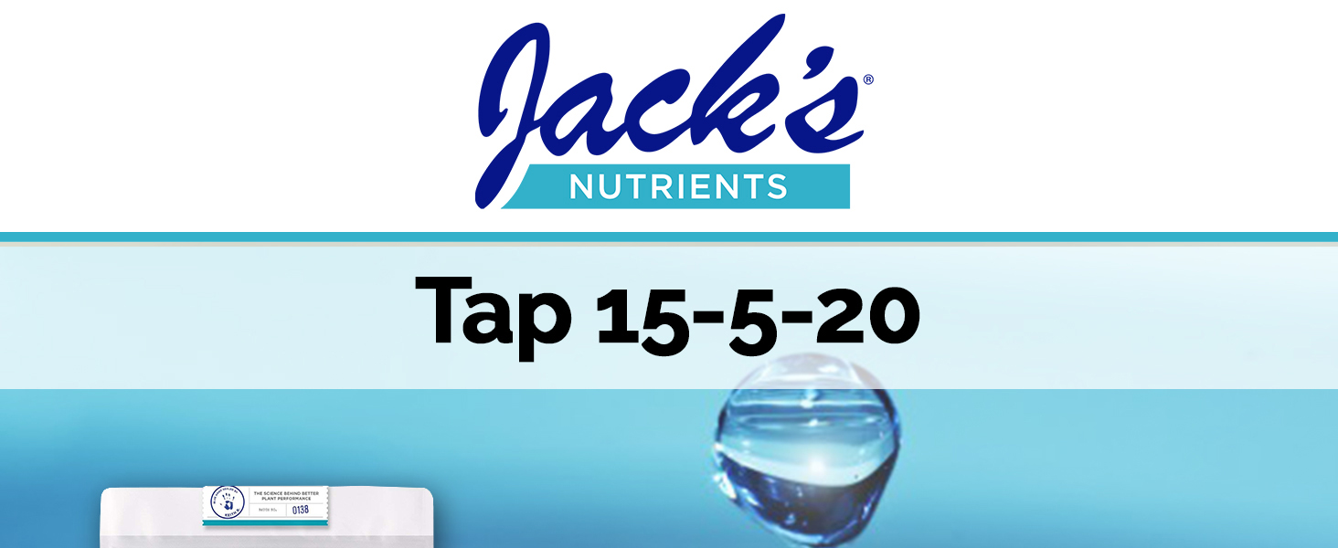 Amazon.com : Jack's Classic Nutrients 15-5-20 Tap Water-Soluble Fertilizer for Lowering Water pH ...