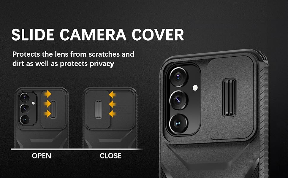 Amazon.com: LATVIN Phone Cover for Samsung Galaxy A25 5G Case | with 1 Screen Protector, Built ...