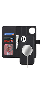 Amazon.com: Havaya for iPhone 14 Pro Max Wallet case for Women iPhone 14 Pro Max case with Card ...