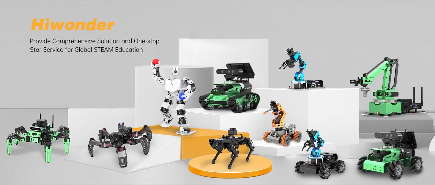 Amazon.com: Hiwonder xArm ESP32 Robotic Arm Open Source Robot Support MicroPython Programming ...