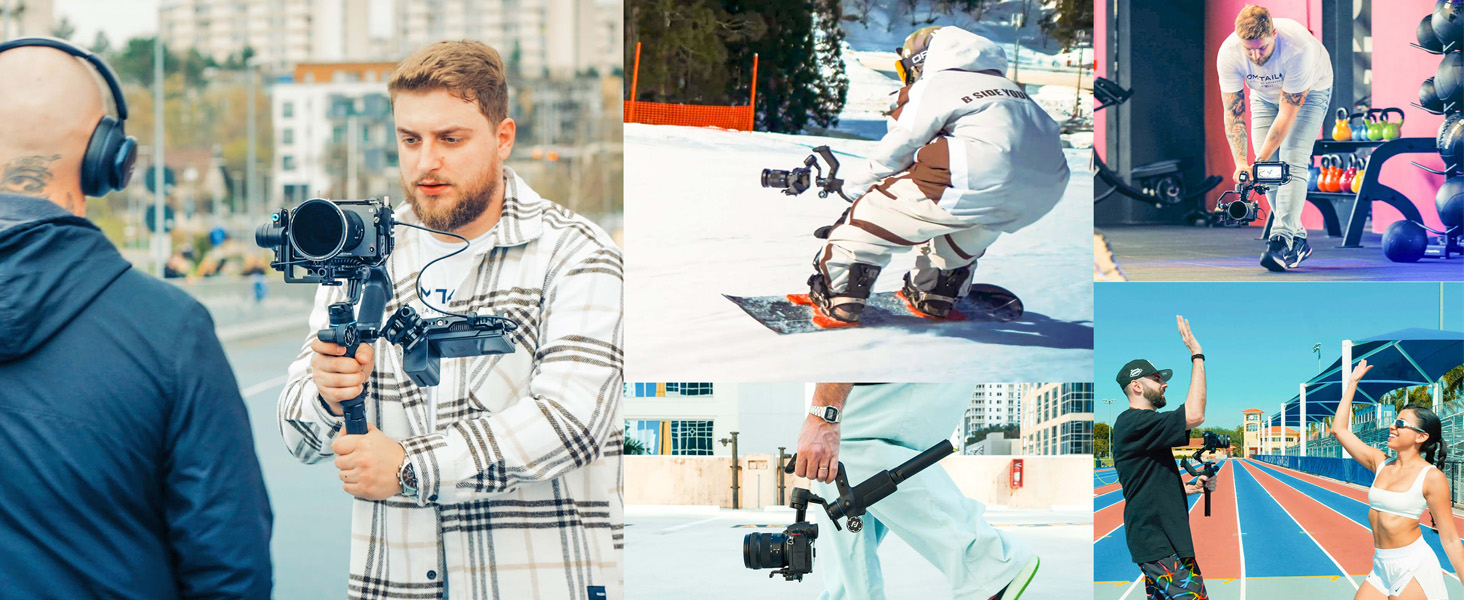 Amazon.com : FeiyuTech SCORP Mini-3-Pro Gimbal Stabilizer for Camera Mirrorless/Compact/Action ...