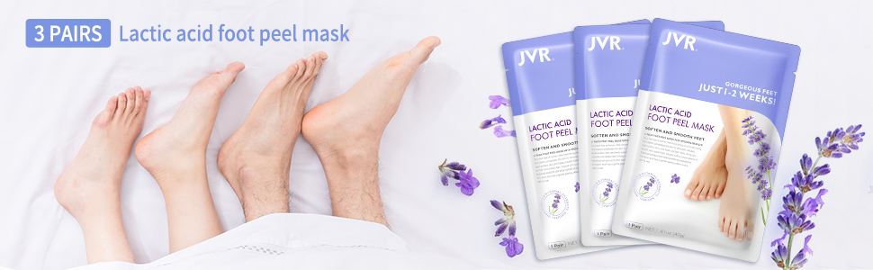 Amazon.com: Foot Peel Mask - 3 Pairs - Exfoliating Peeling Callus Remover, Repairs Cracked Heels ...