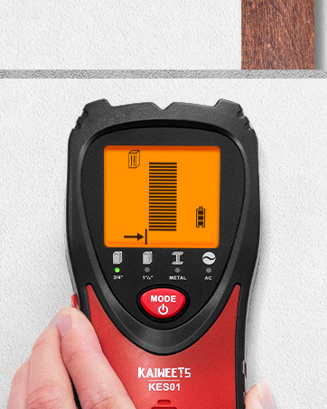 Amazon.com : KAIWEETS Stud Finder Wall Scanner, 5 in 1 Electronic Stud Detector with Tricolor ...
