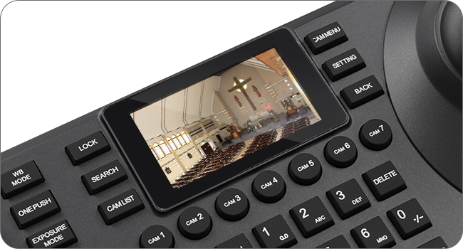 Amazon.com: Chameye PTZ Camera Controller PoE 4D Joystick Camera ...