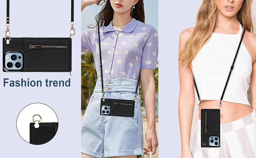 Amazon.com: Ephoou Crossbody Wallet Case for Samsung Galaxy S22+ Plus (Not S22) with Card Holder ...