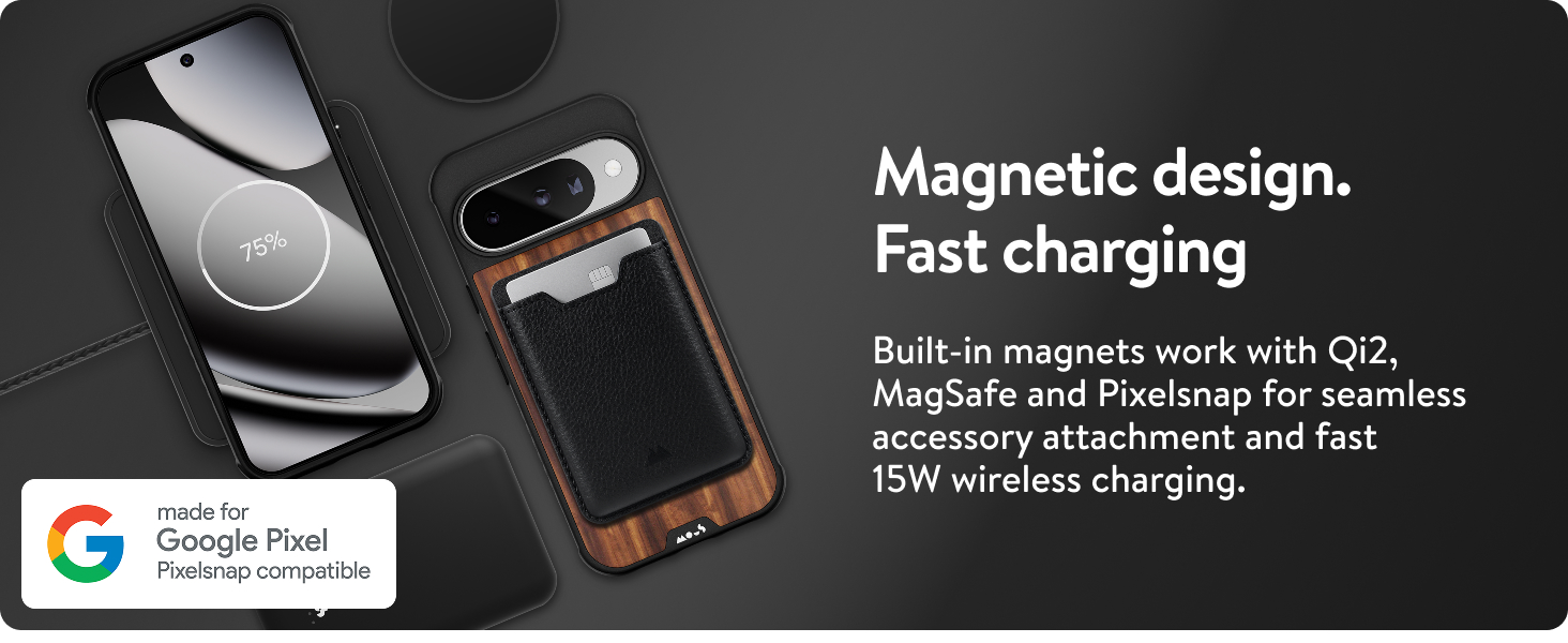 Amazon.com: Mous for Google Pixel 10/10 Pro (2025) Case, Compatible with Qi2 MagSafe and ...