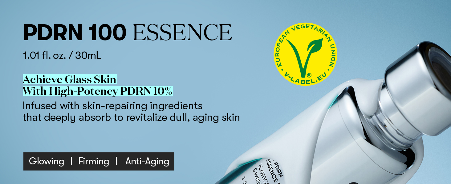 Amazon.com: VT COSMETICS PDRN 100 Essence, Intensive Glow Serum, 100,000ppm Vegan PDRN, Skin ...