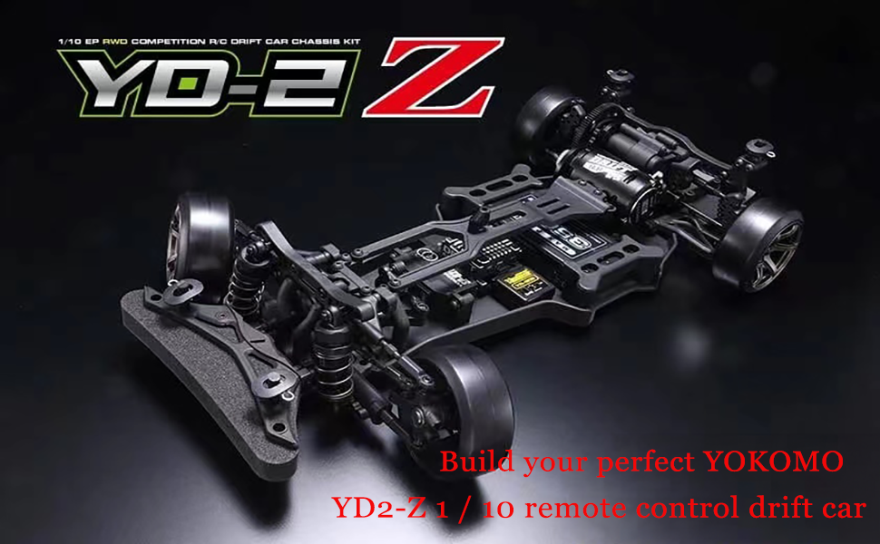 Amazon.com: Jaxenor Carbon Fiber RC Drift Car Upgrade Kit for YOKOMO YD2-Z 1/10 Remote Control ...