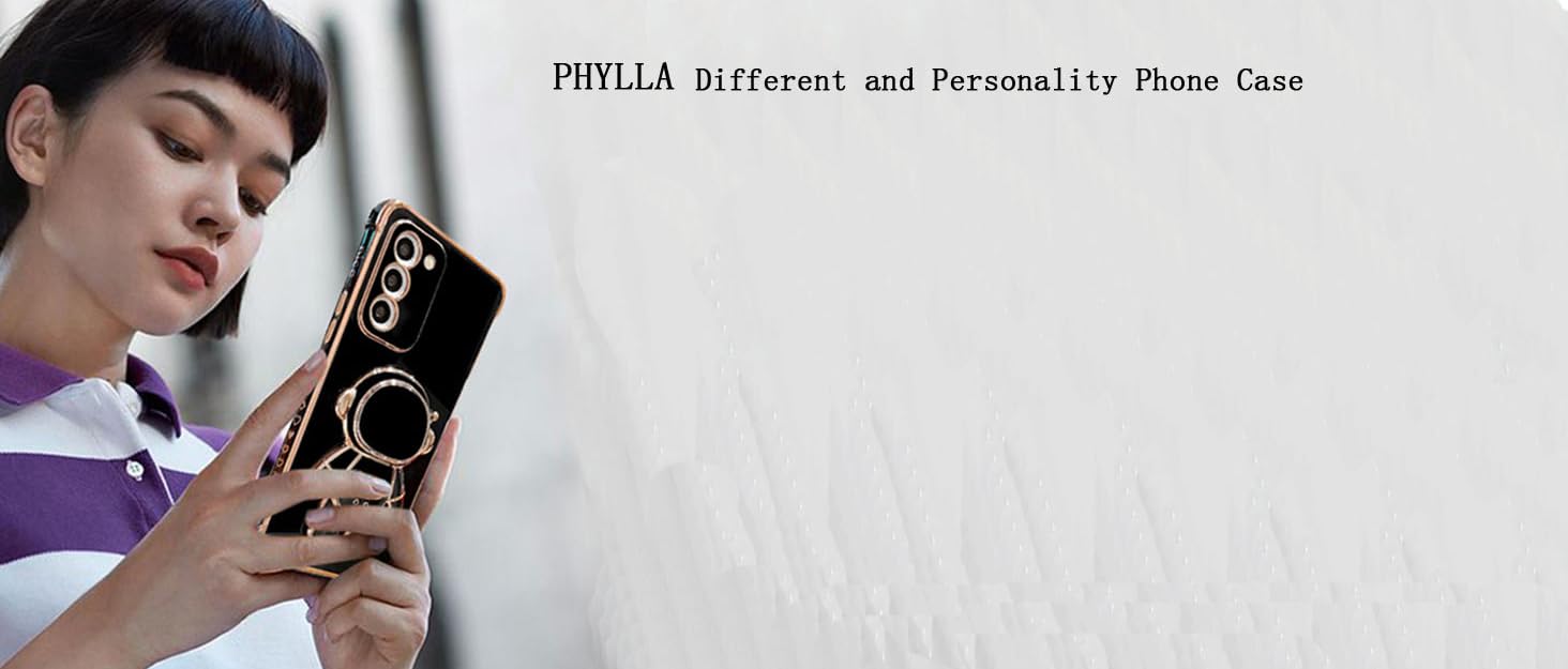 Amazon.com: phylla for Samsung Galaxy S20 FE 5g Phone Case with Astronaut Hidden Stand Holder ...