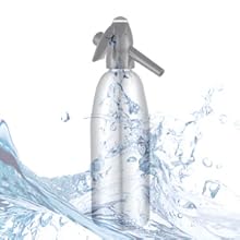 Amazon.com: Mlijzard Sparkling Water Maker,1Liter Soda Siphon,Seltzer Water Maker,Carbonated ...