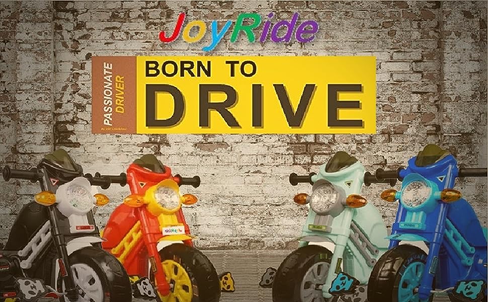 JoyRideStylish Java Bullet Bike Pedal Tricycle for Kids Toddler Trike ...