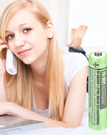 Amazon.com: OSIM 8Pack BK-40AAABU Ni-MH AAA Rechargeable Batteries 400mah 1.2V AAA NI-MH ...