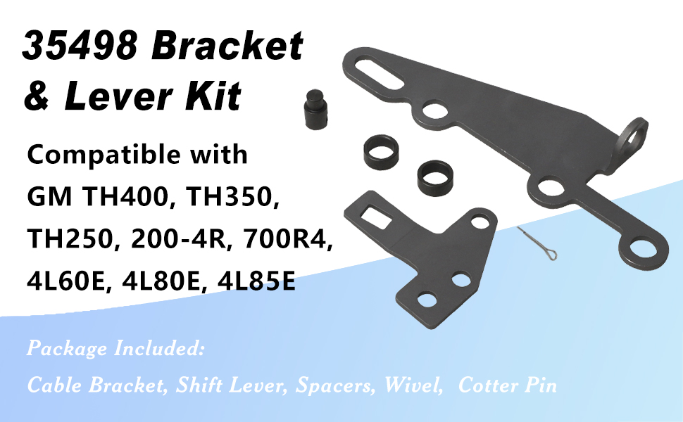 Amazon.com: XunDong 35498 Shifter Bracket and Lever Kit Automatic Transmission Shifter ...
