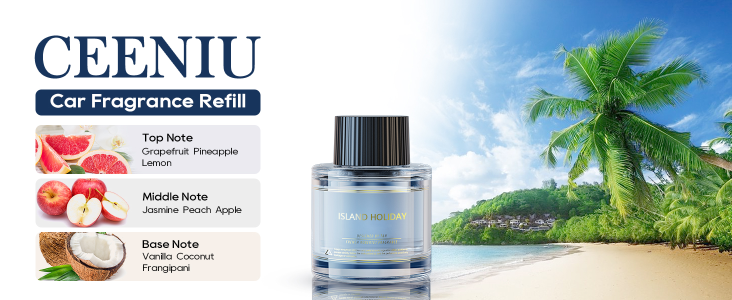Amazon.com: Ceeniu Car Air Fresheners - F26/F39 Dedicated Perfume Refill - 45ml - Can be Used ...