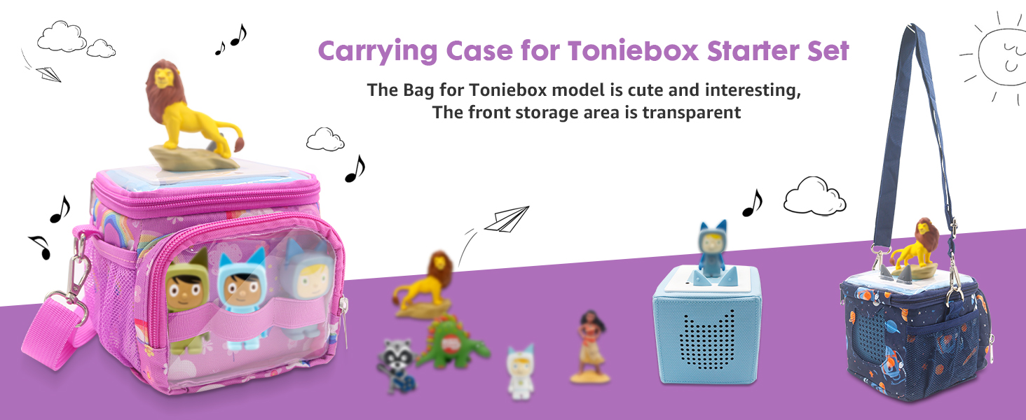Amazon.com: for Tonies Carrying Case, Toniebox Case for Tonies Figures,Tonie Characters, Tonies ...