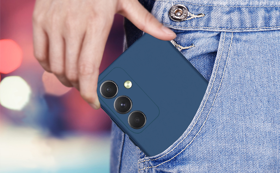 Richgle Compatible with Samsung Galaxy A05s Case & [2 Pack] Tempered Glass Screen Protector ...