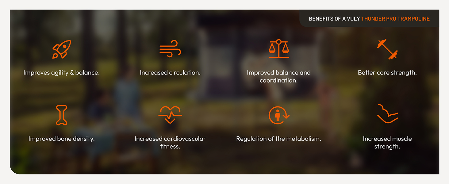 Amazon.com : VULY Thunder Pro Springless - 16FT Trampoline with Enclosure - Recreational ...