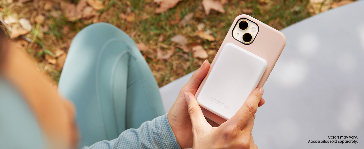 Amazon.com: OtterBox iPhone 14 Pro (Only) OtterGrip Symmetry Series Case - CHILL Out (Green ...