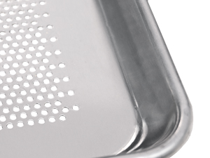 Amazon.com: HARDURA Aluminum Perforated Baking Sheet Pan 18”L X 13”W X ...