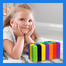Amazon.com: Jenaai 1000 Pieces Linking Counting Cubes, Plastic Counting Blocks, Colorful Math ...