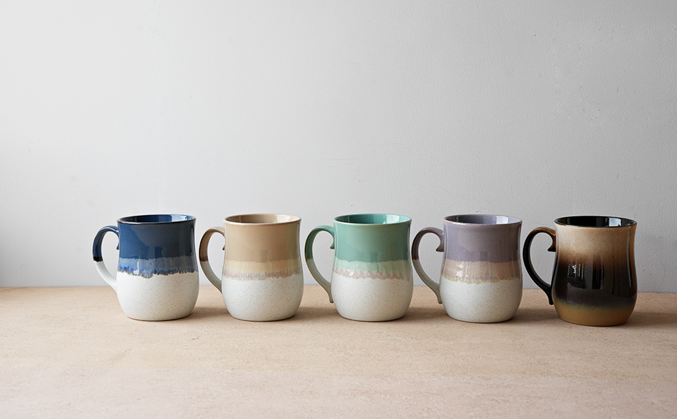 Amazon.com: Bosmarlin Extra Large Ceramic Coffee Mug, 26 Oz, Dishwasher ...