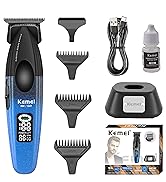 Amazon.com: KEMEI 2299 Professional Hair/Beard Trimmer for Men Zero Gapped Hair Clippers for ...