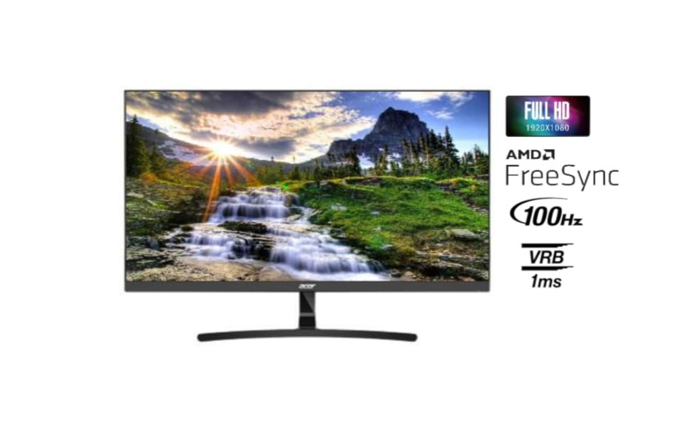 Amazon.com: acer K273 27-inch Full HD IPS Gaming Monitor 100Hz 1920x1080 (Renewed) : Electronics