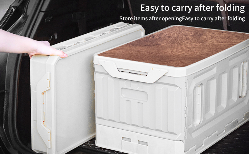Amazon.com : Folding Storage Box,Outdoor Storage Box,Camping box with ...