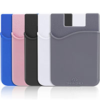 Amazon.com: SHANSHUI Phone Card Holder, Silicone Phone Case Wallet Credit Card Holder Strong ...