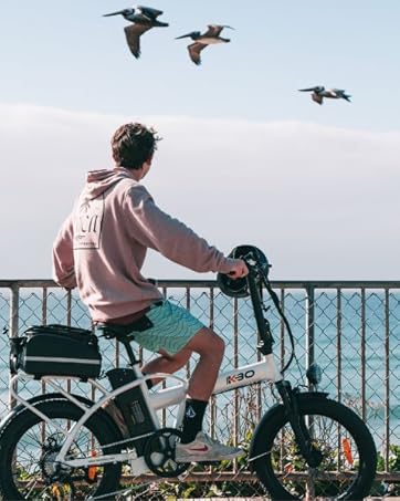 Amazon.com : KBO K2 Folding Electric Bike 500W, 5 Colors K Series E Bike, Up to 45 Miles Range ...