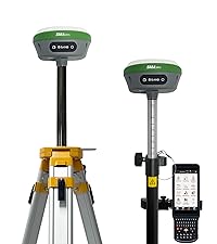 SMAJAYU GPS RTK Equipo DE TOPOGRAFÍA Incluye Receptor RTK, Base y móvil, Topografía estática ...