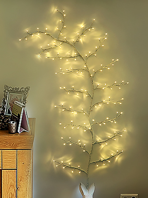 Amazon.com: SZMiNiLED Enchanted Willow Vine Lights, Christmas Gift 144 LEDs Flexible DIY Vines ...